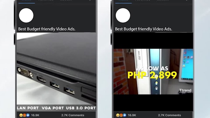 Make a professional video ads and gifs by Ralphramos1996 | Fiverr