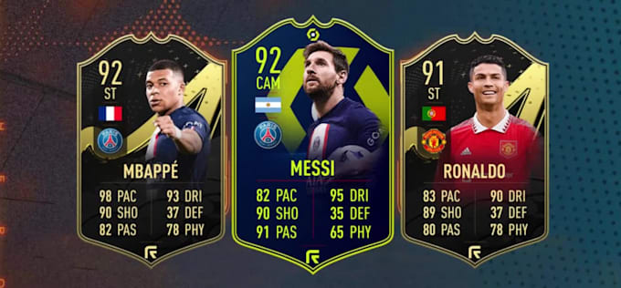 Make you fifa ultimate team cards by Hamzamakil | Fiverr