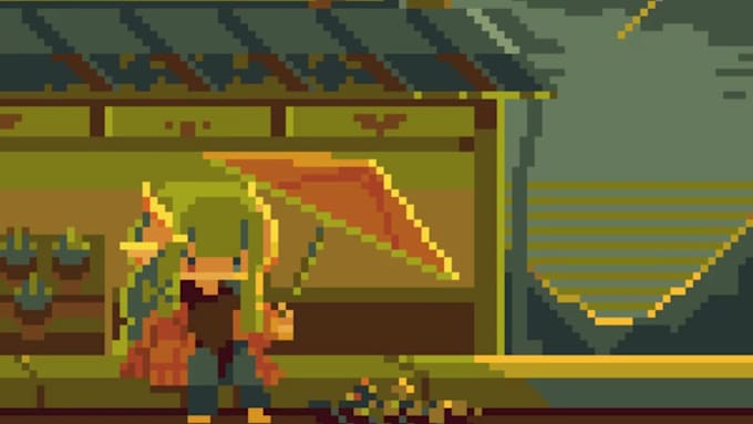 Develop pixel game make pixel art game design game development pixel ...