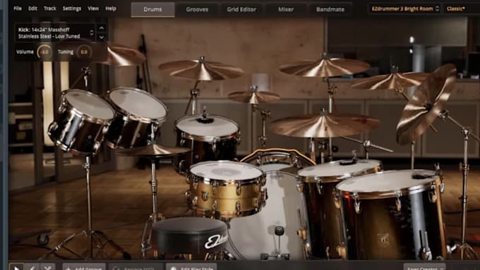 Create a realistic midi drums for your song by Dreyrasg | Fiverr