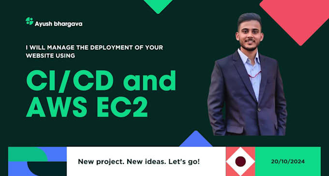 Do the ci cd pipeline, aws setup, and deployment by Ayush_bhargava | Fiverr