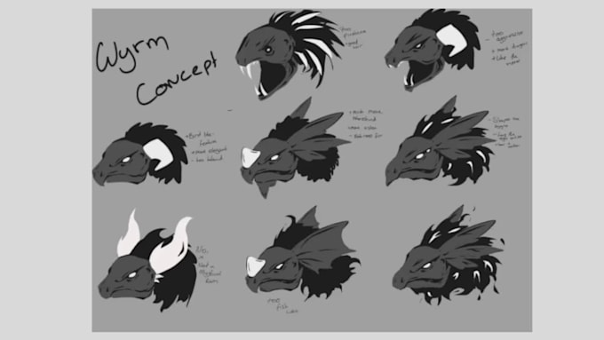 Create characters and creatures by Spooky_tooth03 | Fiverr