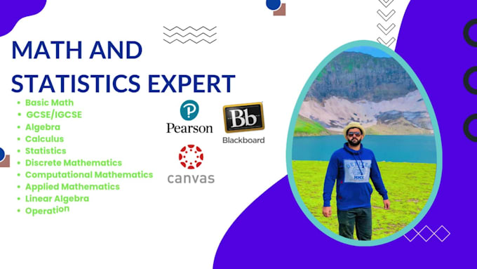 Be your tutor math, mathematics, statistics, calculus expert by ...