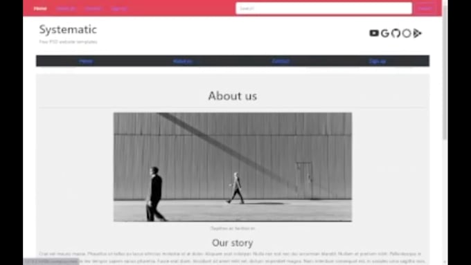 Create a really cool front end design for your website by Abdullahk898 ...