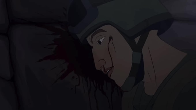 Comic motion comic character animation manga animation cartoon video ...