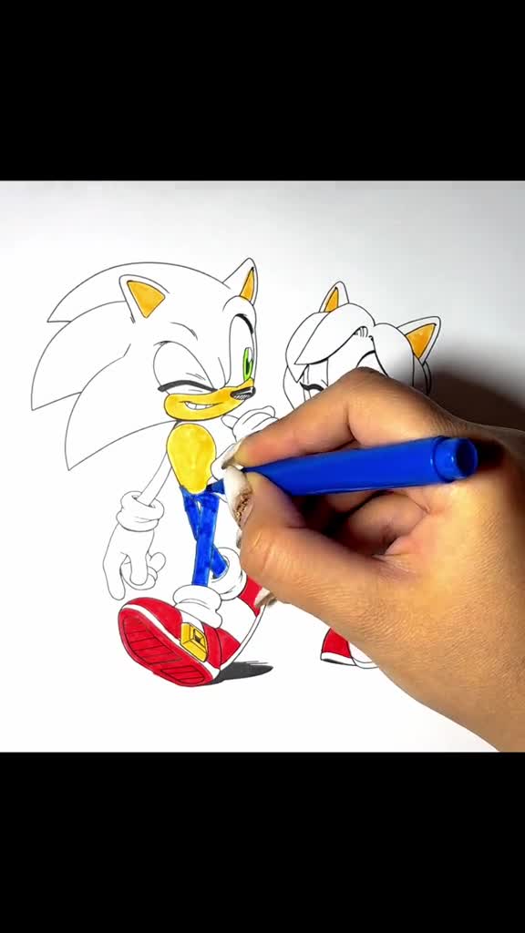 coloring pages for boys sonic