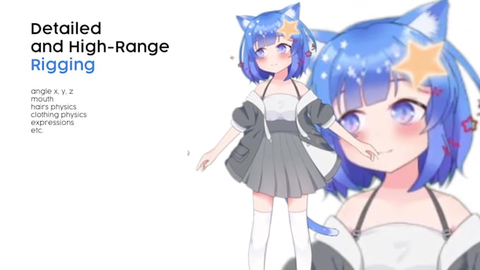 Rig your vtube character into live2d by Damiduma | Fiverr Rig your vtube character into live2d by Damiduma | Fiverr