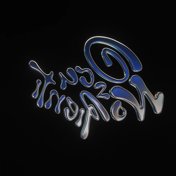 Lettering 3d with or without animation by Y2kk06 | Fiverr