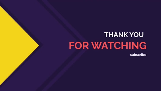 Create unique animated youtube intro and outro by Yukey5355 | Fiverr