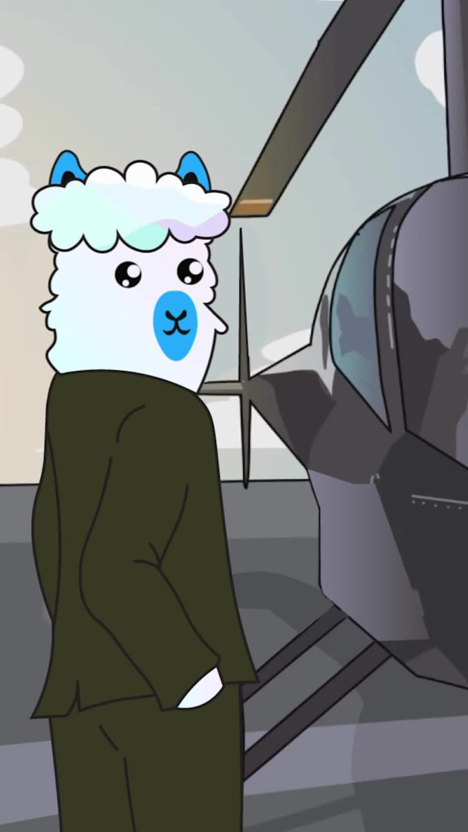 Draw 2d crypto meme video, funny meme video, funny memecoin art, 2d ...