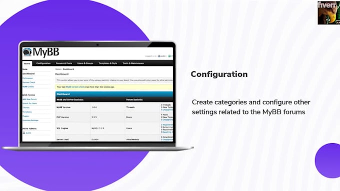 Install mybb software, plugins, themes by Huzaifakhandev | Fiverr