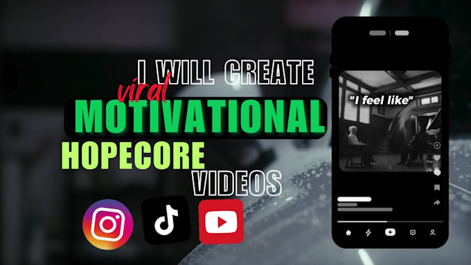 Create Short Form Motivational Video Edits For Social Media By