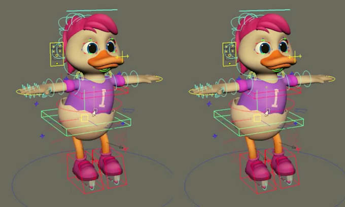 Do 3d character rigging on blender 3d animation 3d blender rigging for ...