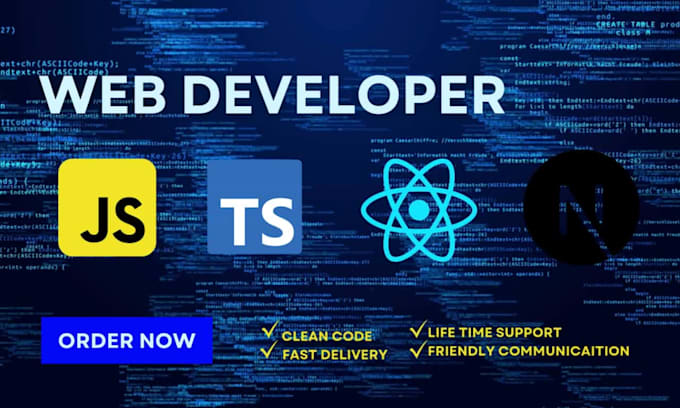 Be your front end developer react and next js by Vitorlopes079 | Fiverr