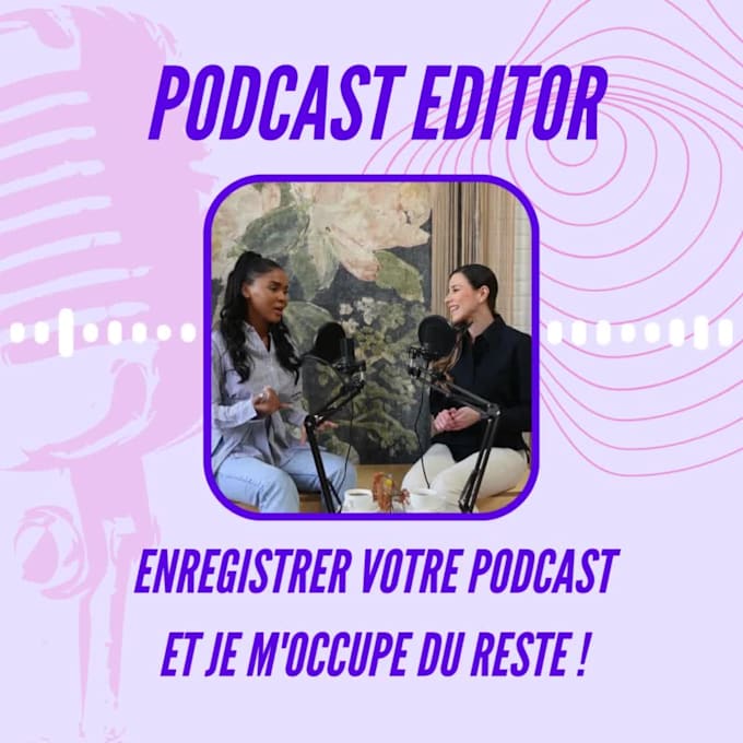 Edit your french podcast by Michaeladorch | Fiverr