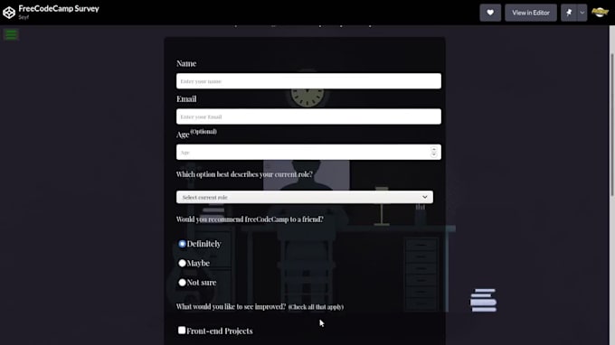 Make web page using react by Seyfabio | Fiverr
