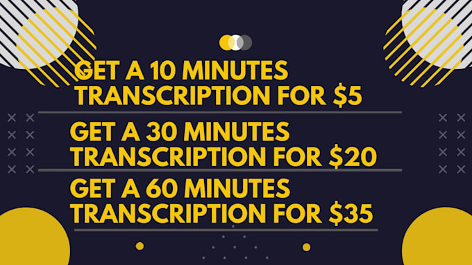 Transcribe your audio, video files fast and accurately by Carloskip ...