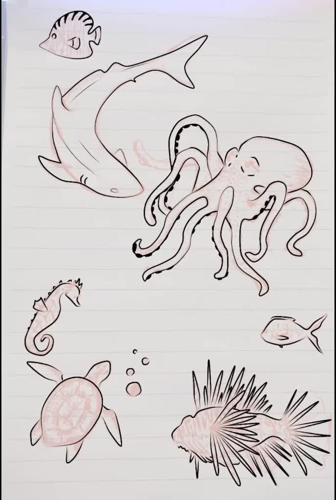 Make stylized linework tattoo designs by Theworldofetera | Fiverr