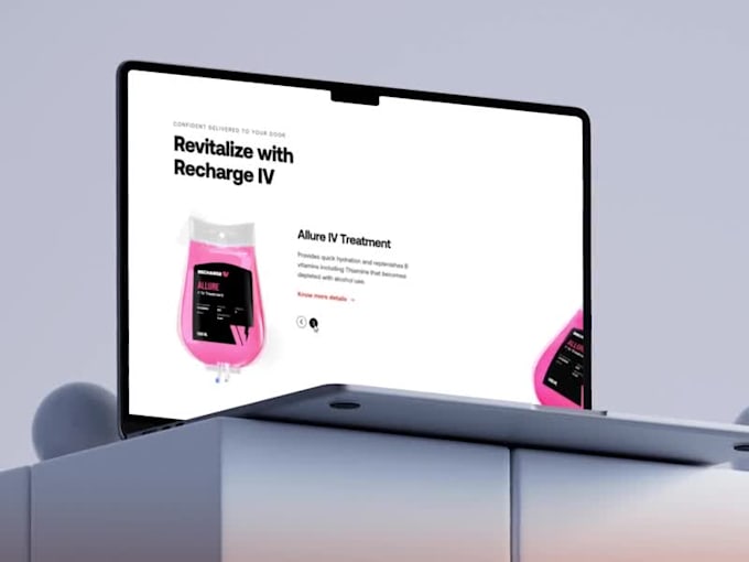 Design iv hydration website, iv hydration, iv hydration therapy ...