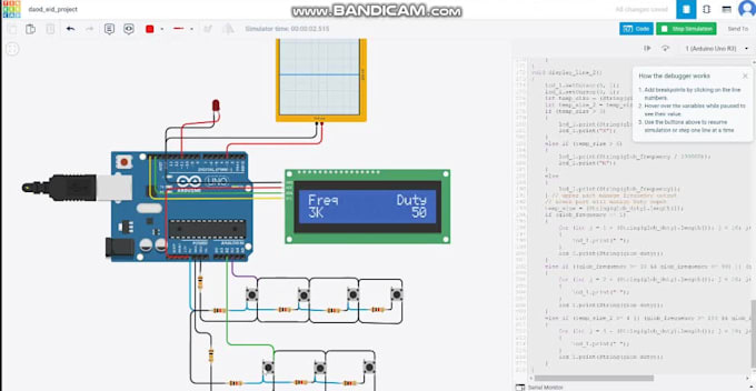 Do arduino program in arduino ide and simulation for you by Exp_fatimah | Fiverr