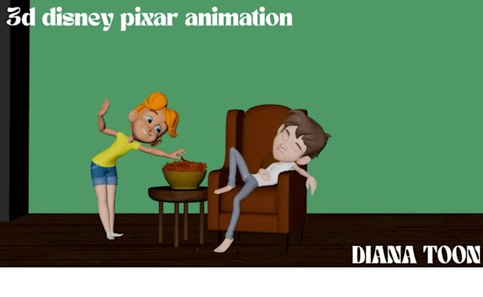 Create ai anmated disney pixar, ai video art, 3d ai pixar animation, ai ...