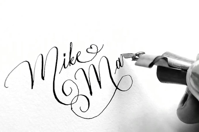 Write anything in the copperplate calligraphy by Nehadailyart | Fiverr