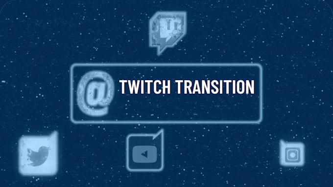 Create a transition for your live streams twitch by Tim_paul01 | Fiverr