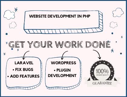 Develop ,upgrade,fix your php,laravel,wordpress website by Bilalraza517 | Fiverr