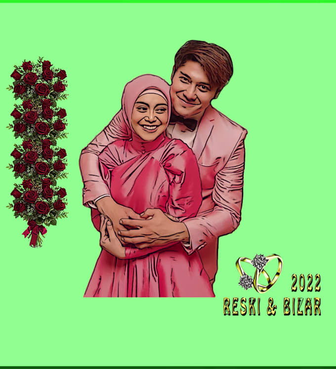 Make amazing line art from your photo or anything by Ishaq_d_art | Fiverr