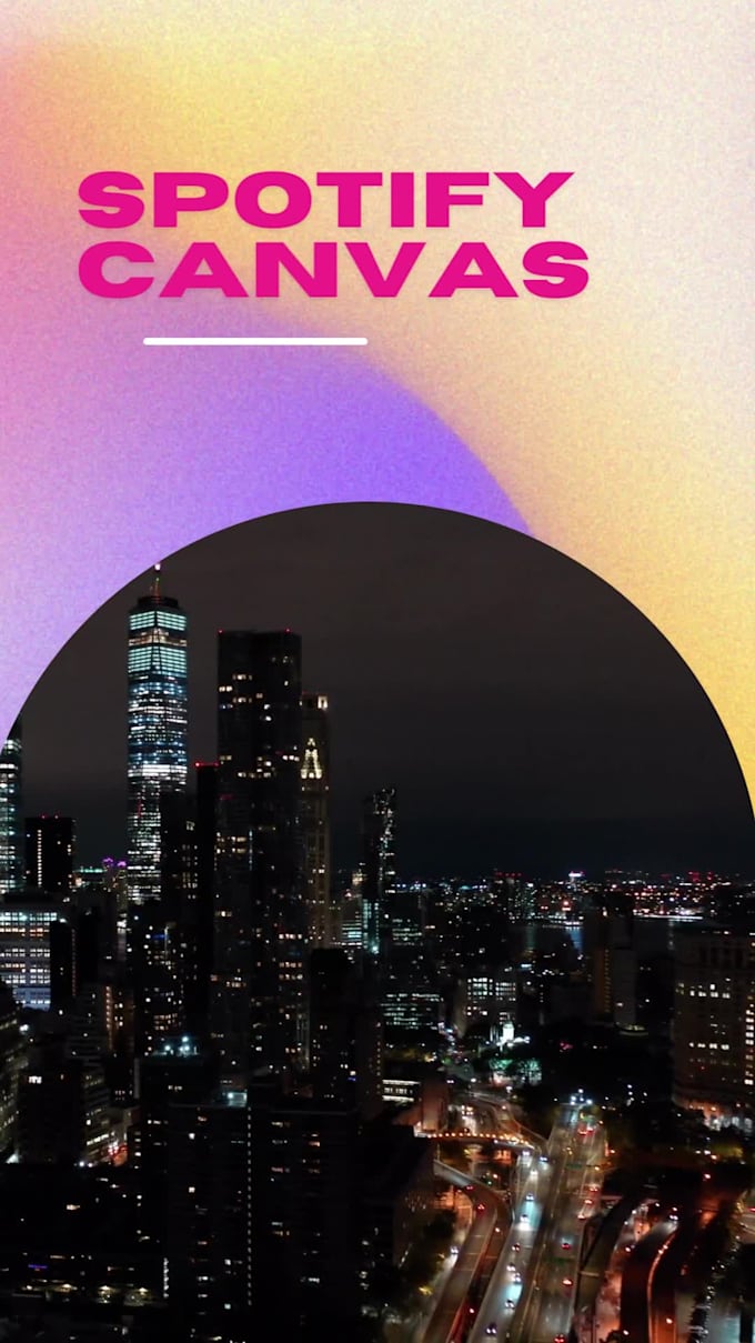 Create awesome spotify canvas and animated spotify canvas by Anam786gfx ...