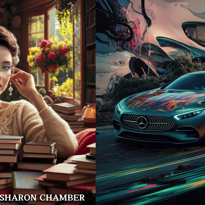 Create ai art generated concept art illustration midjourney ai nsfw