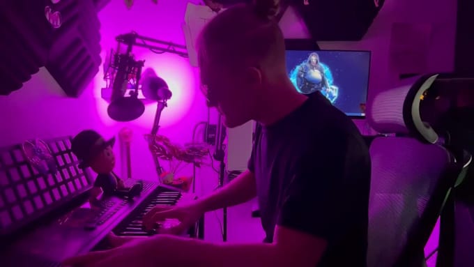 Record an original piano track or song suggestion rendition by ...