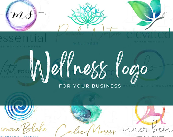 Design a custom wellness logo by Sheaphot | Fiverr