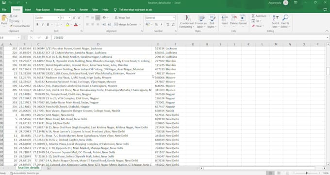 Do data entry, copy paste, data collection, data scripting by Anji5168 ...