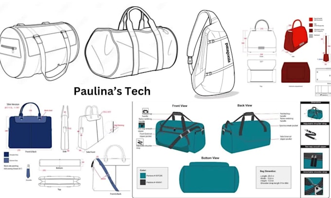 Bag tech pack handbag techpack fashion bag design backpack luggage tech ...