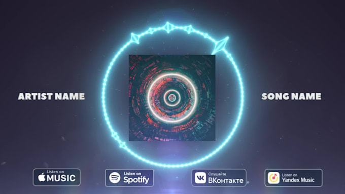 Create audio spectrum or music visualizer for instagram by Krylovmusic | Fiverr