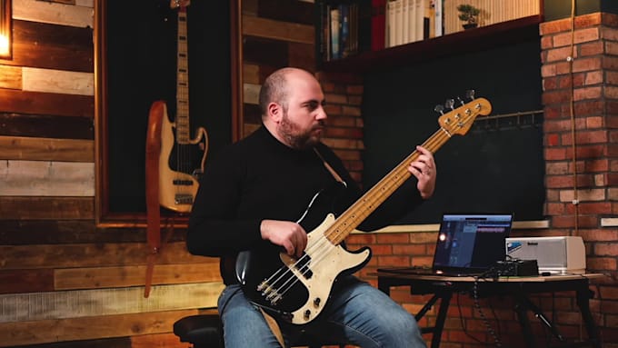 Record professional high quality pop bass track by Foxbassplayer | Fiverr