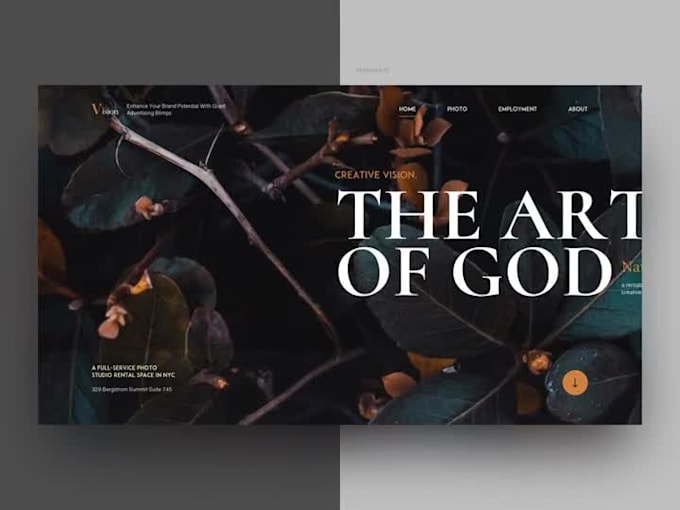 Design 3d interactive parallax website with scroll, gsap and webflow ...