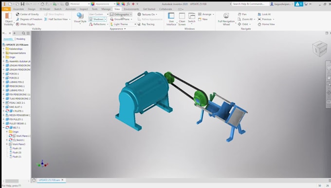 Make a design from autodesk inventor by Bagusdwi502 | Fiverr