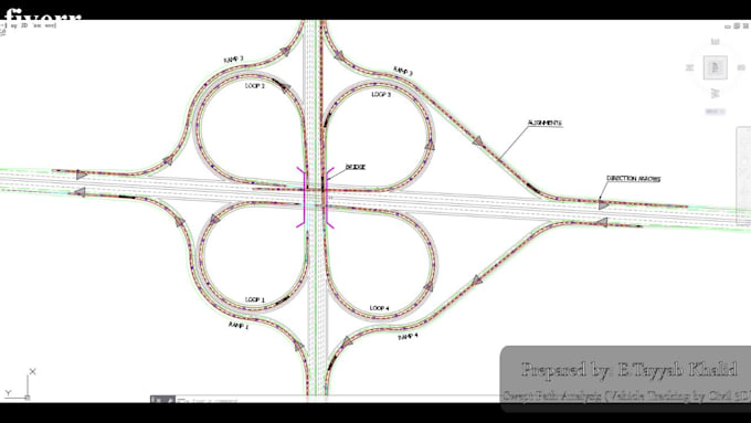 Design roads, road works drawings, grading plan using civil 3d by Tk ...