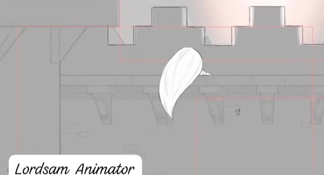 Do 2d traditional animation, 2d character drawing, hand drawn line art ...