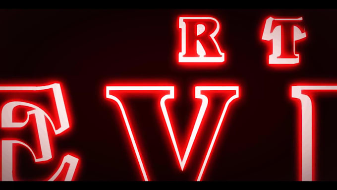 Create custom stranger things cinematic style happy birthday intro by ...