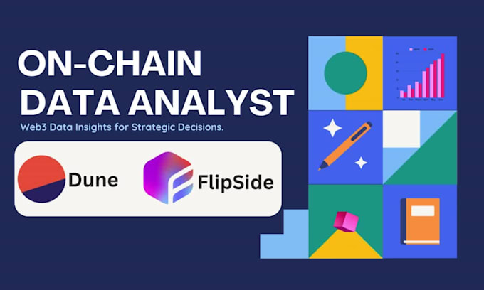 Build dune analytics dashboard onchain data analysis blockchain data by Iyaandave | Fiverr