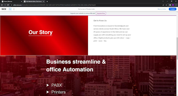 Build and customize your website with wix expert web development by ...