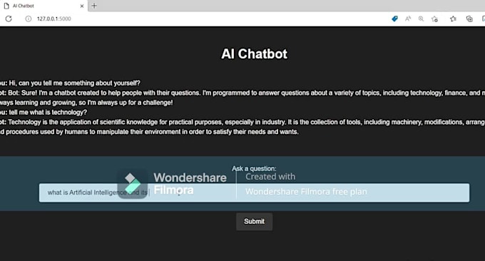 Build a custom chatgpt based chatbot trained on your data by Maaz992 ... Build a custom chatgpt based chatbot trained on your data by Maaz992 ...