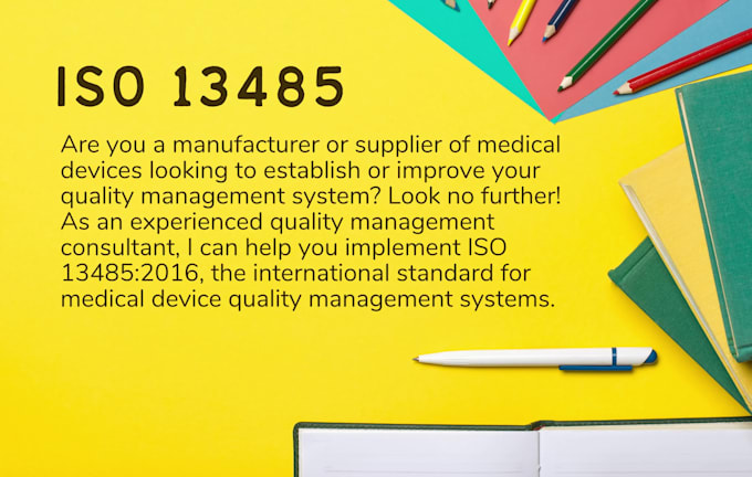 Do iso 13485 and regulatory compliance by Matif8442 | Fiverr