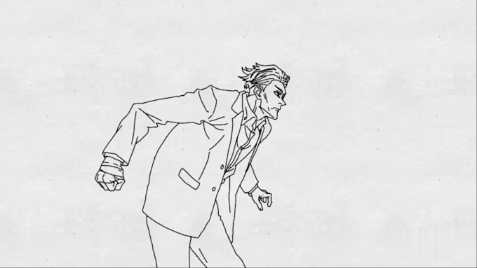 2d line art, 2d frame by frame animation pencil sketch 2d traditional ...