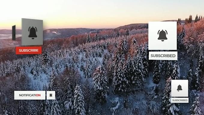 Create Youtube Bell Subscribe And Like Button Animations By Raxaahmad