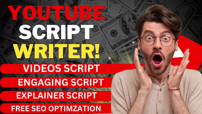 Do video script writing for your youtube channel by Ayeshaanwar00 | Fiverr