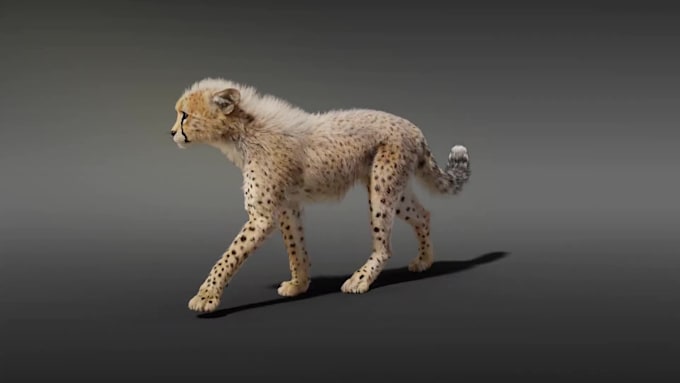 Create realistic 3d animal animation, 3d animal model, 3d animal ...